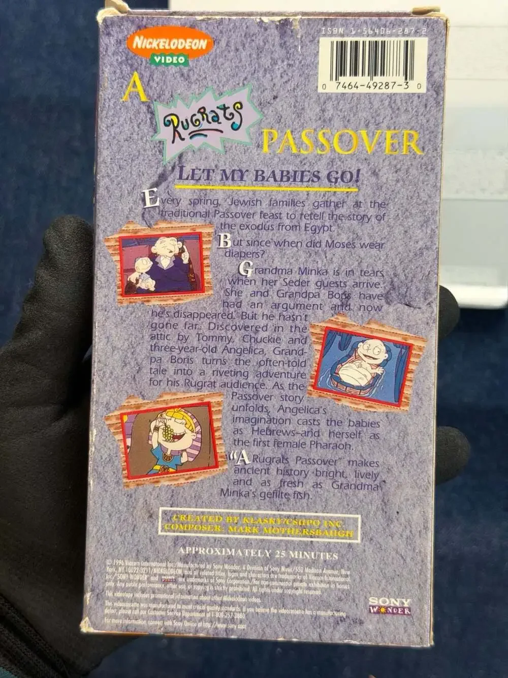 Nickelodeon | Media | Rugrats A Rugrats Passover Vhs Tape 996 ...